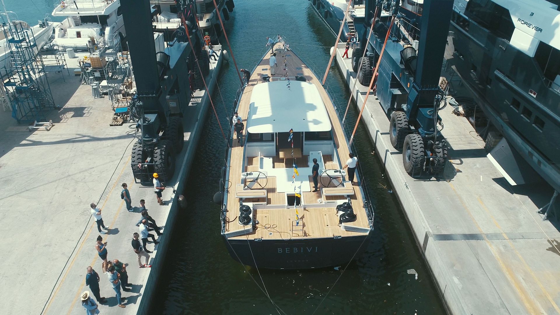 Bebivi yacht (Vismara Marine, 30.3m, 2018)